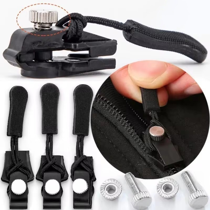 Removable Zipper Slider Puller/Replacement Zipper Head/Universal Sewing ...