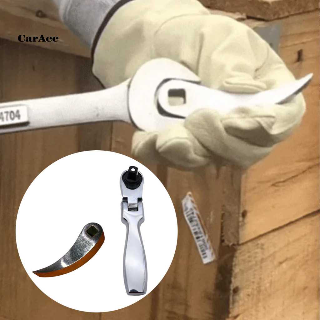 Spaces Crowbar Adapter Alloy Crowbar Tool Adjustable Angle Head Pry Bar ...