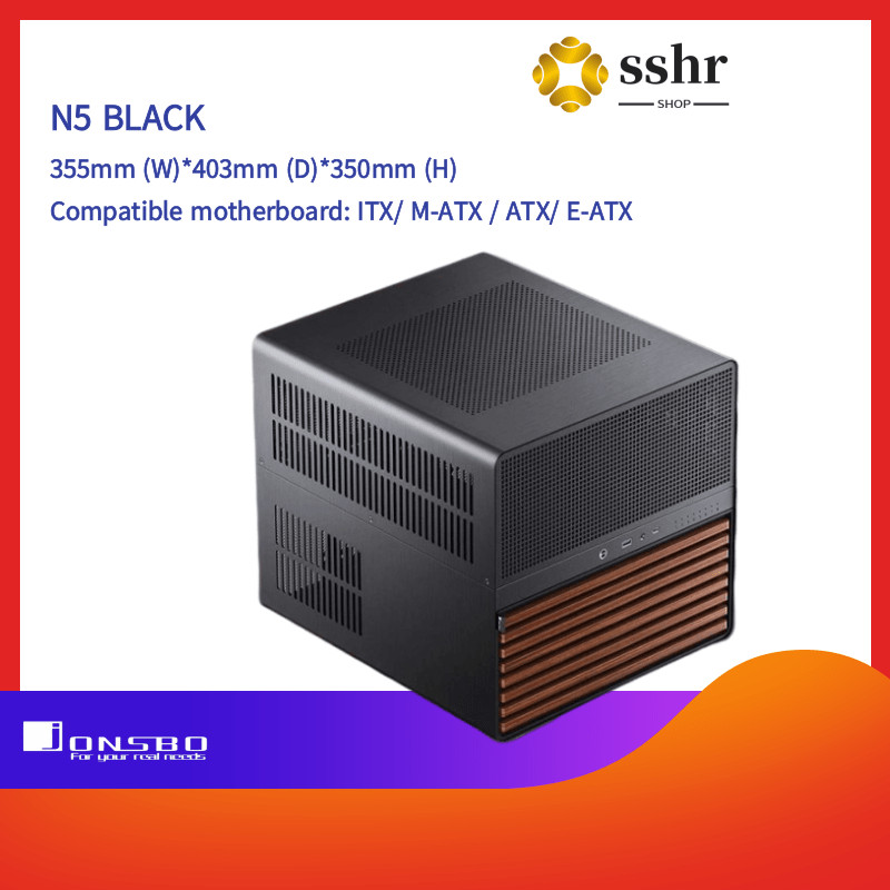 Jonsbo N5 Nas Case Uses North American Walnut Solid Wood Supports Itx/M ...
