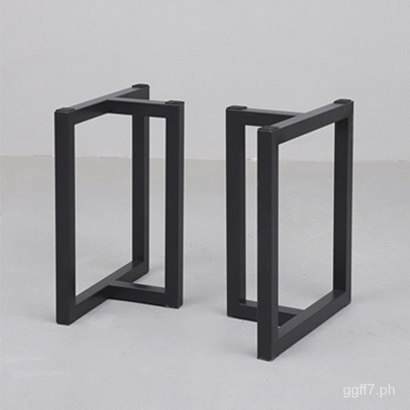 Iron Large Board Table Leg Stone Plate Table Stand Base Iron Rack Meal ...