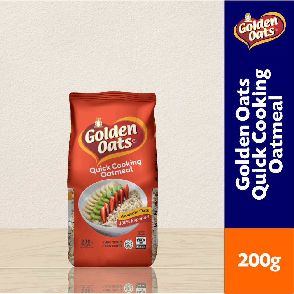 GOLDEN OATS Quick Cooking Oats 200g | Shopee Philippines