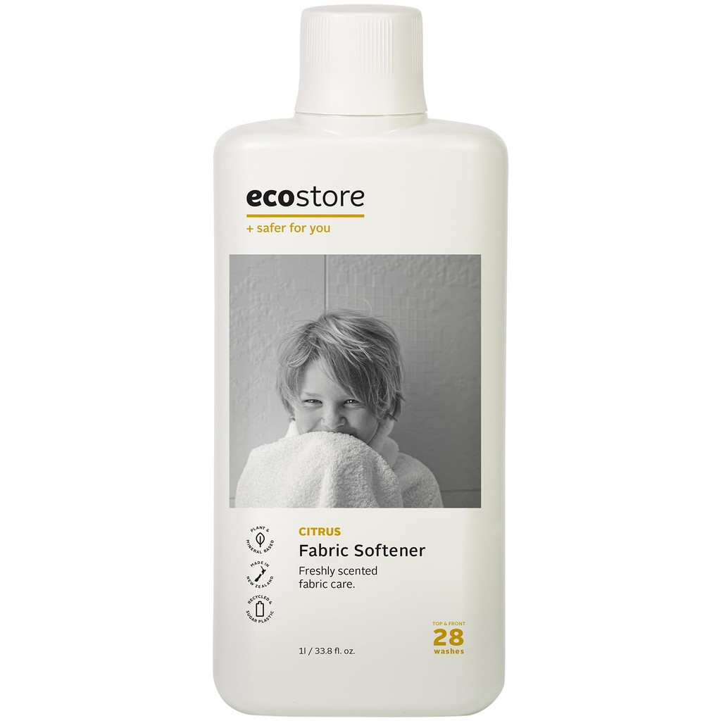 ecostore Citrus Fabric Softener - Plant-Based, Gentle on Skin (1L ...