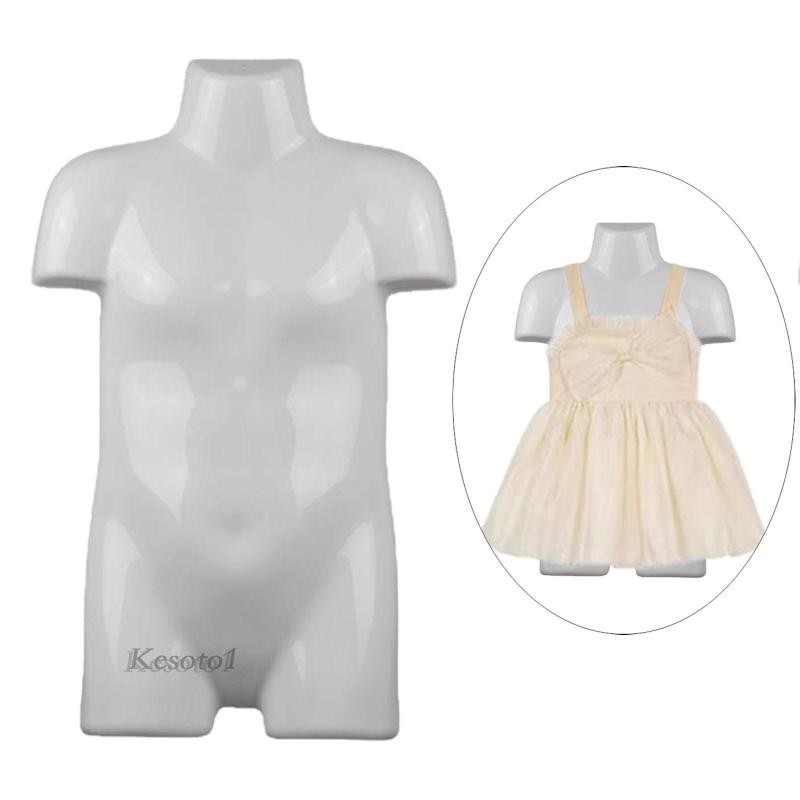 [Kesoto1] Kid Mannequin Torso Child Dress Form Hanging Mannequin Torso ...