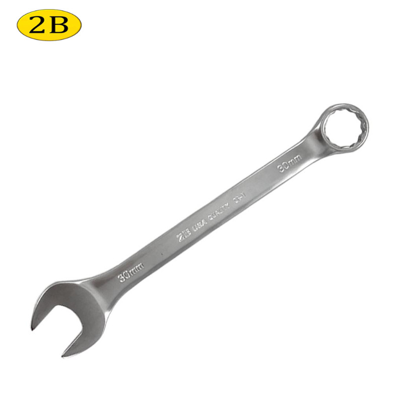 2B 30mm Combination Spanner Double End Open Ring Tool Wrench Repairing ...