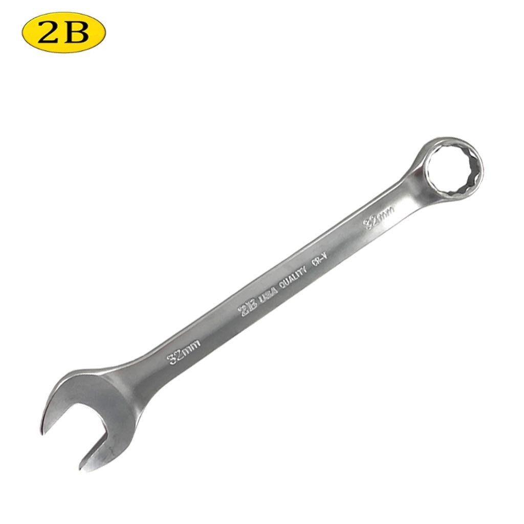 2B 32mm Double End Open Ring Tool For Autos Combination Spanner Wrench ...