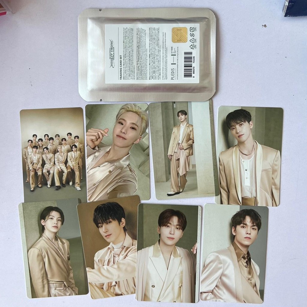 Seventeen Trading Card Set - Seventeen rounded corner photo Card ...