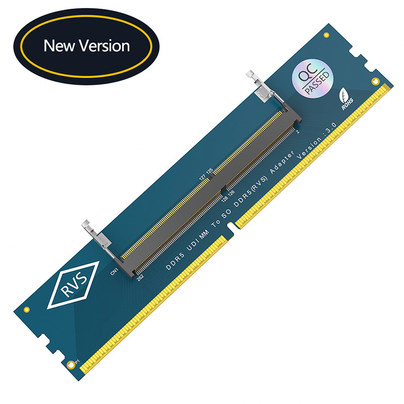 Laptop DDR5 Memory SO-DIMM to PC Desktop DIMM Riser Card Expansion ...