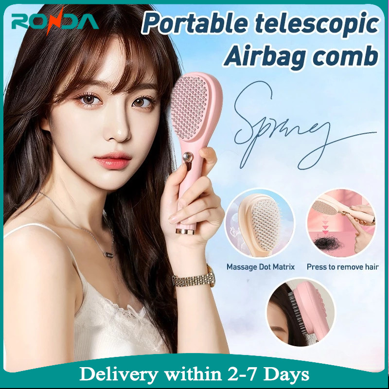 Retractable Magic Comb Scalp Massage Comb Telescopic Portable Hair ...