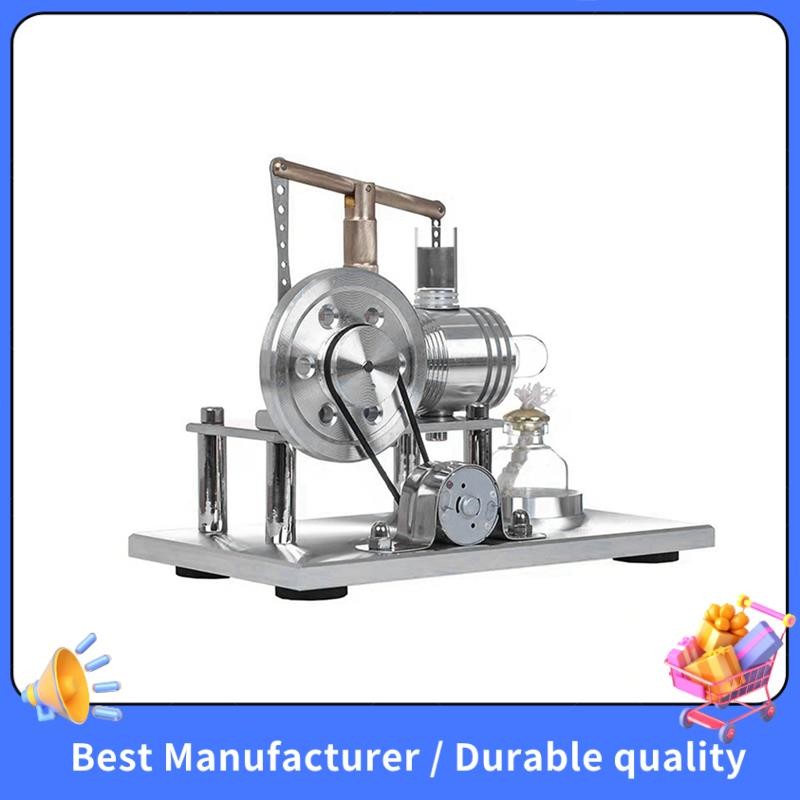 Stirling Balanced Engine Model Steam Power Physics Popular Science ...