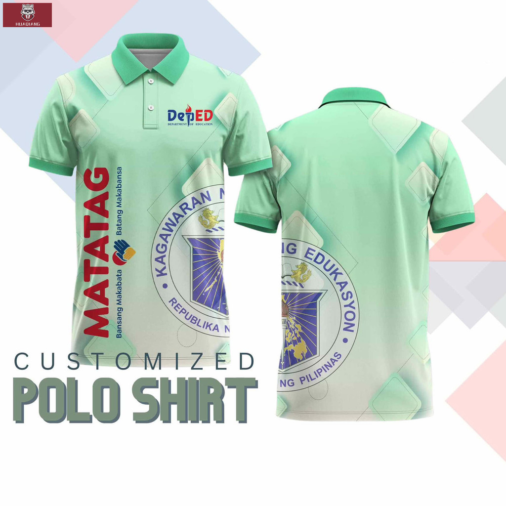 DEPED UNIFORM 2025 FULL SUBLIMATION DEPED FULL SUBLIMATION POLO SHIRT ...