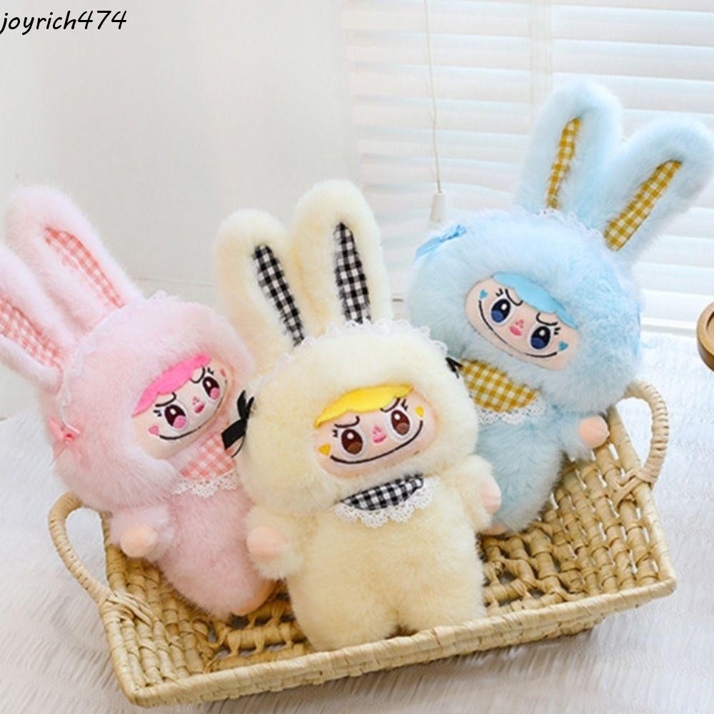 JOYRICH Labubu Stuffed Doll, Big Ear Standing Labubu Time Plush Toy ...