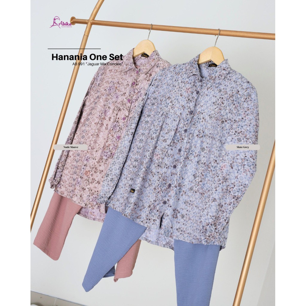 ABIKA HANANIA ONESET LATEST PREMIUM WOMEN'S SET 2025 | Shopee Philippines