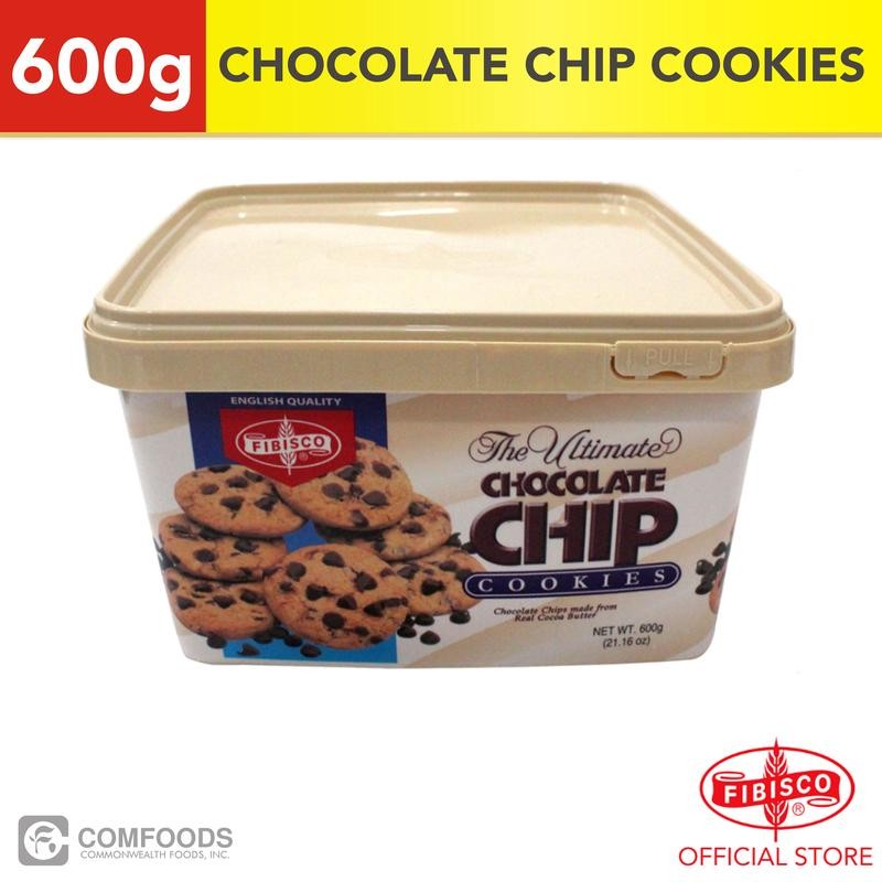 FIBISCO Chocolate Chip Cookies 600g | Shopee Philippines