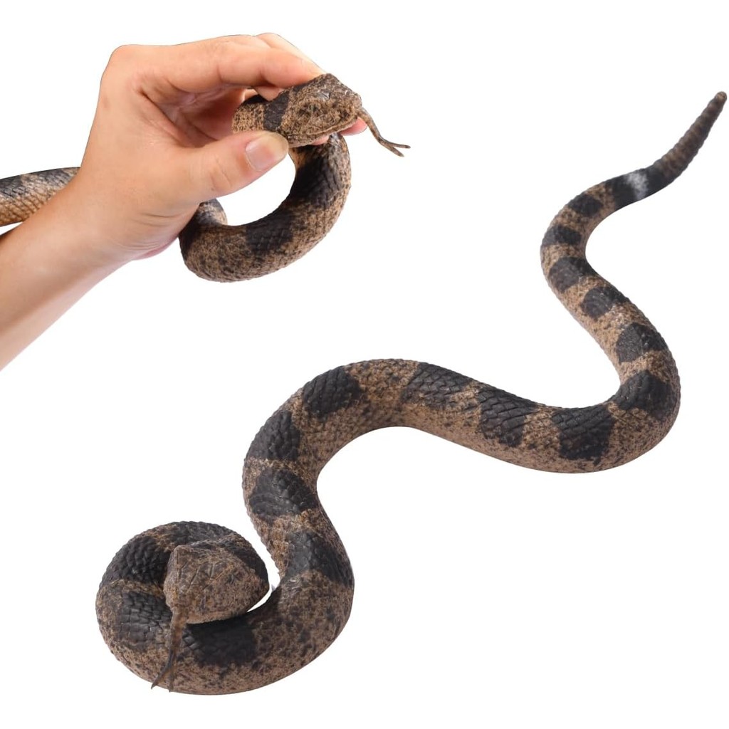 Realistic Fake Snakes Rubber Snakes Realistic Keep Birds Away, Prop ...