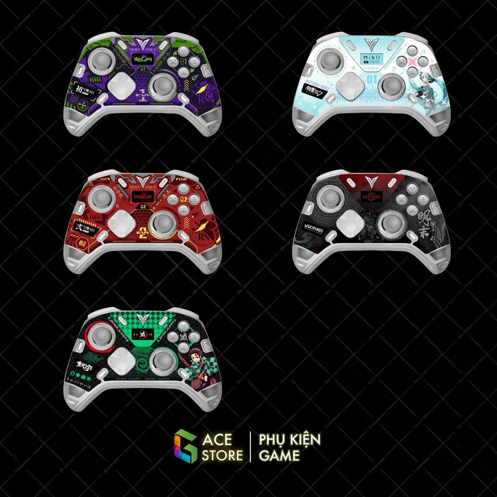 Premium Decal Sticker for Flydigi Apex 5 Elite – EVA-01, EVA-02, MiKu ...