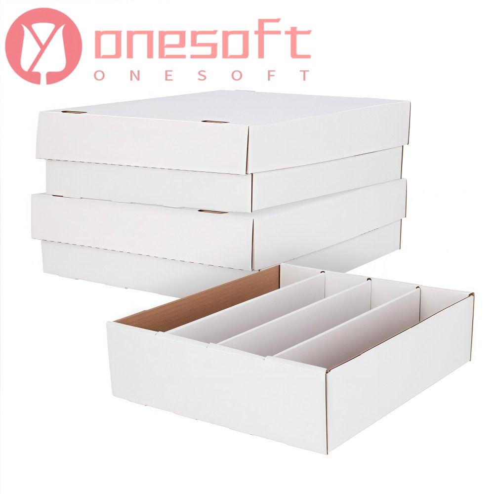 ONE-SOFTNESS Trading Card Storage Box, Large Capacity Portable Sports ...