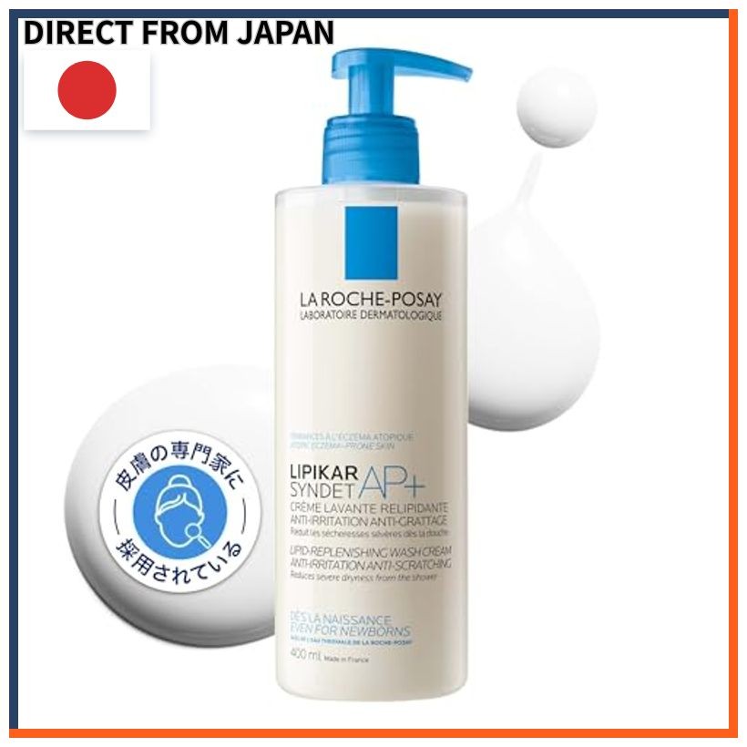 La Roche-Posay Lipikar Syndet AP+ Face & Body Wash for Sensitive and ...