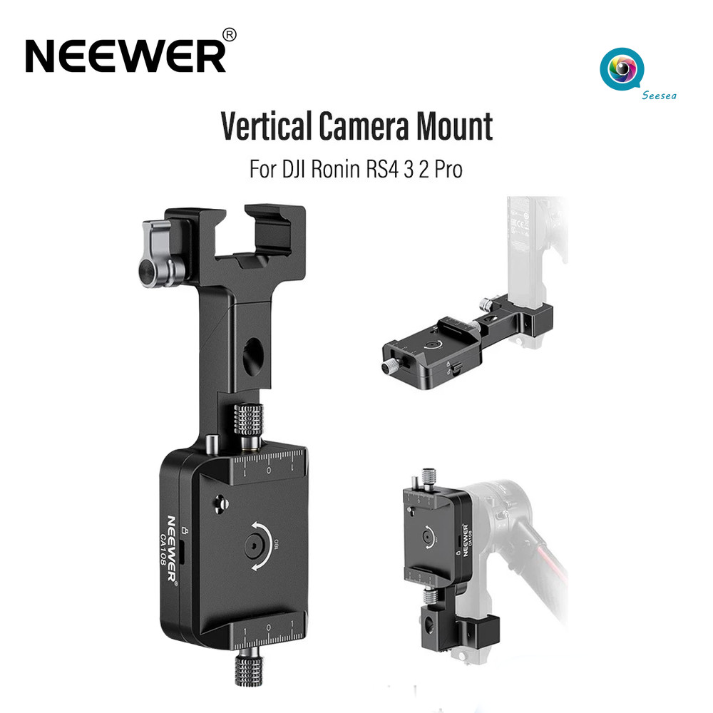 NEEWER Vertical Camera Mount for Ronin RS 4 RS 3 RS3 Pro RS 2 Gimbal ...
