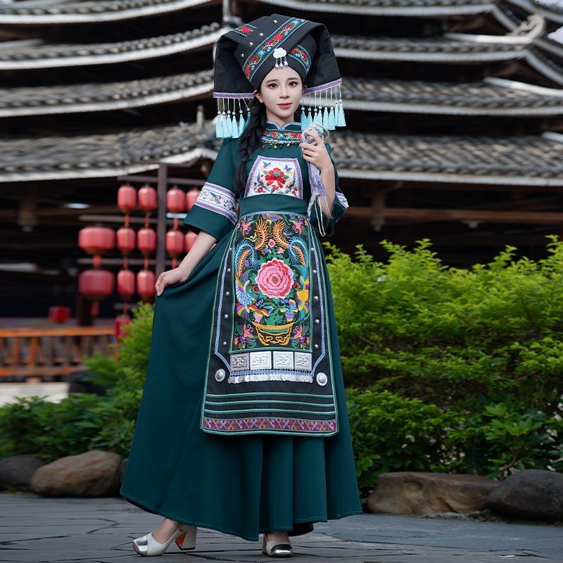 Asian Traditional Costume Vietnam Cambodia Thailand Myanmar Laos ...