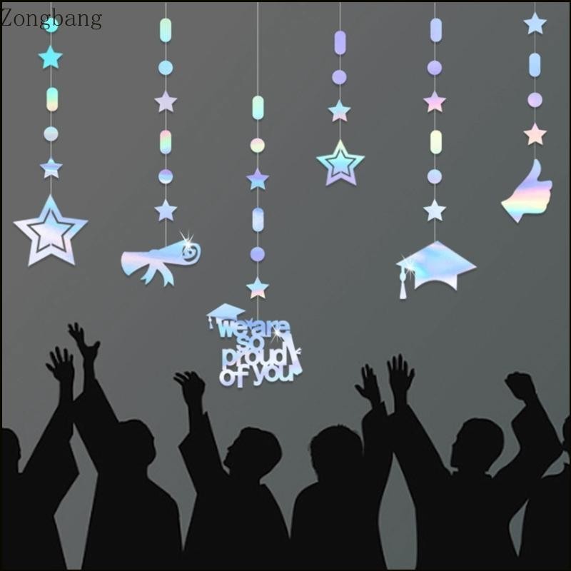 Zone Graduation Party Decorations Congrat Grads Banners Star Garlands ...