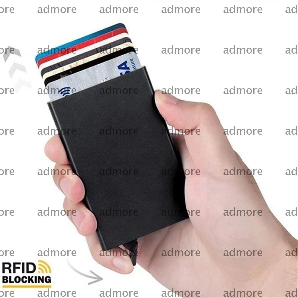 ADMORE~☆ RFID Card , Anti-magnetic Automatic Credit Card Holder ...