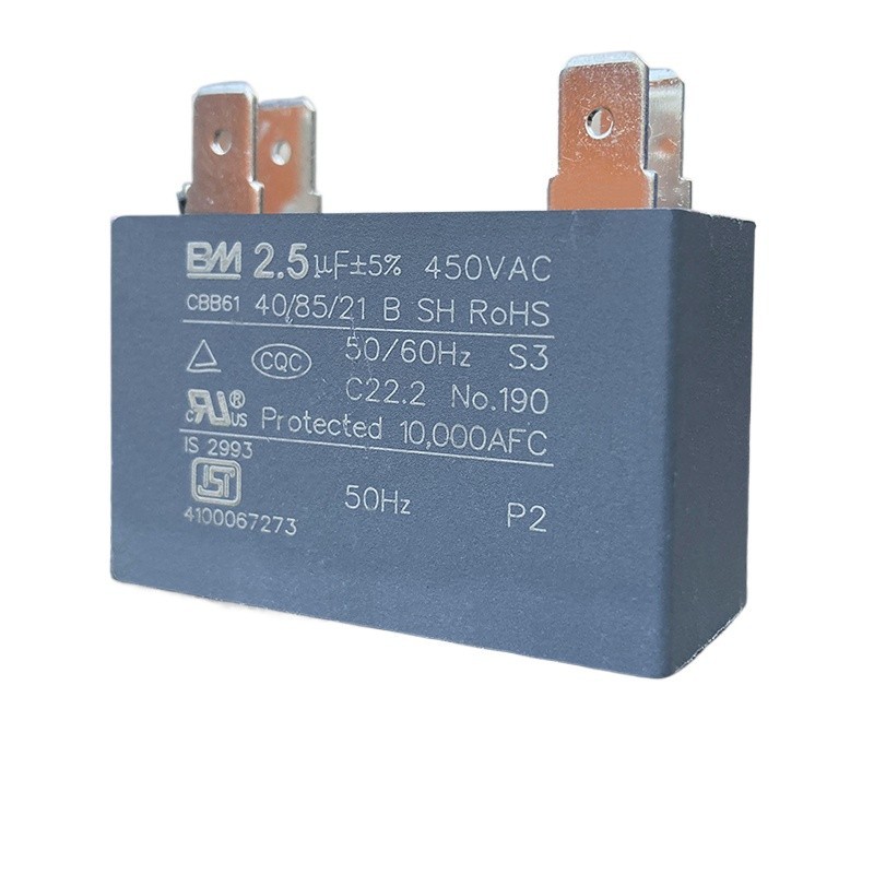 CBB61 Midea Air Conditioning External Fan Starting Capacitor 450V 1.5/2 ...