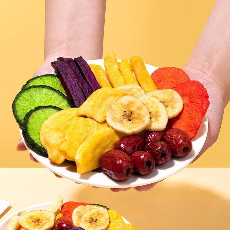 Vegetable chips 14-in-1 dried fruits and vegetables Assorted vegetable ...