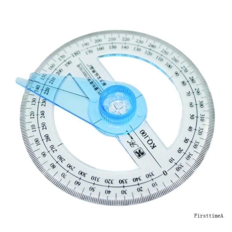 blg 360 Degree Angle Measure Circle Protractor 360 Degree Plastic ...