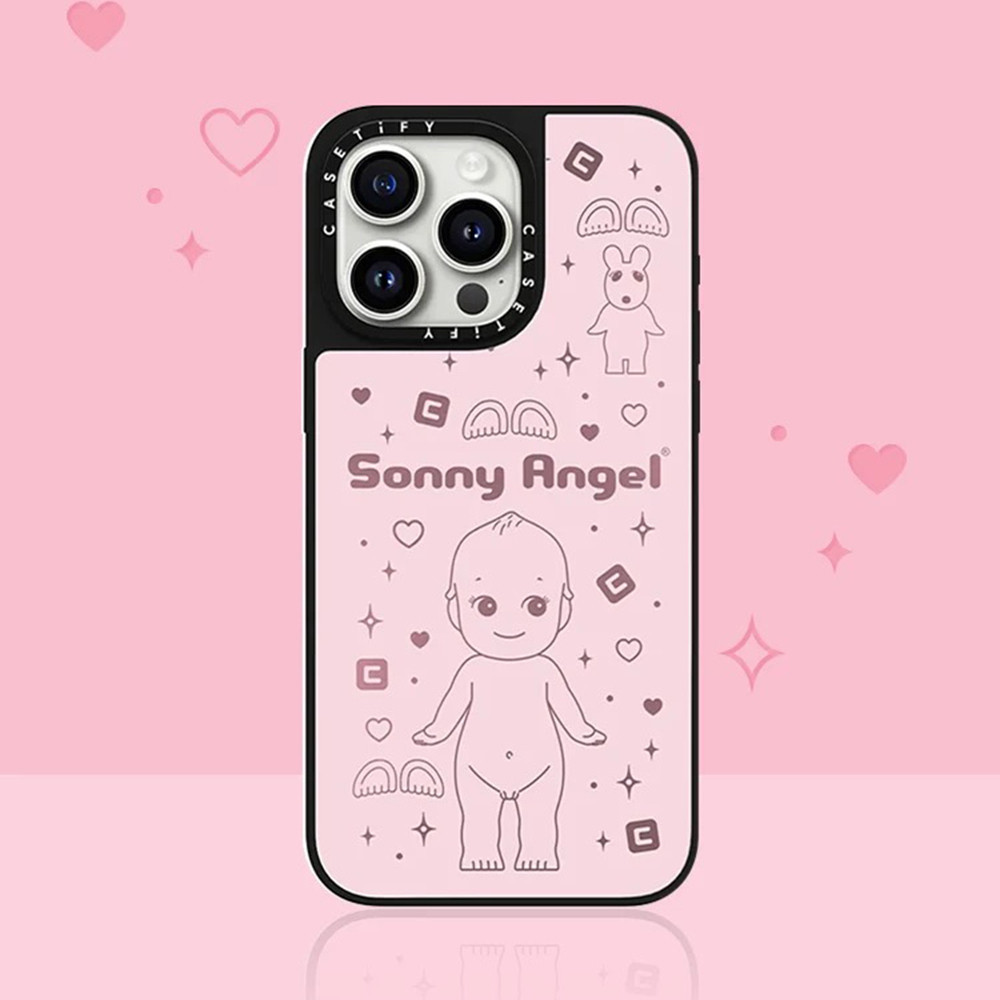 Angel Baby Mirror Phone Case For IPhone 16 ProMax 16Pro 15 ProMax 16 15 ...