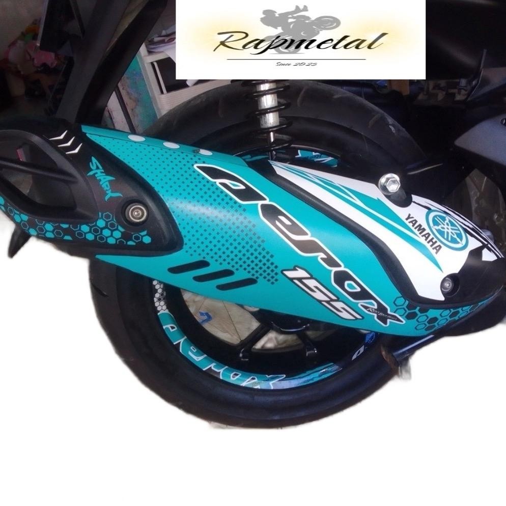 customized sticker for aerox v2 nmax v2 heatguard sticker printed ...