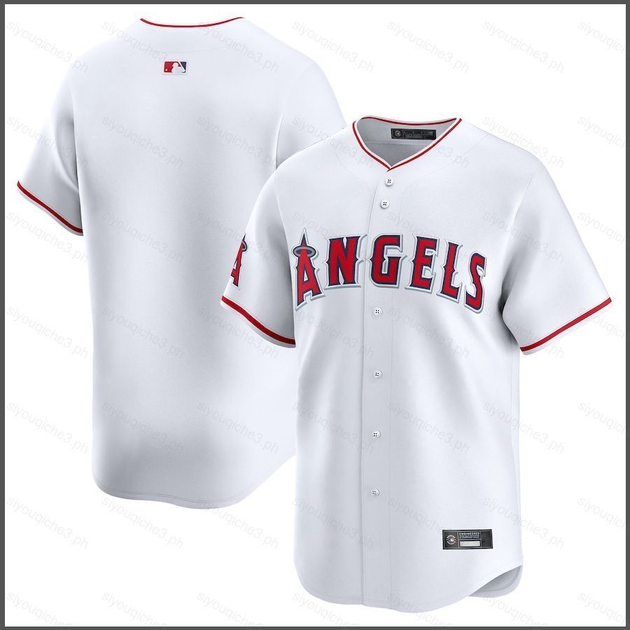 sy3 2024-2025 MLB Los Angeles Angels Home Jersey Baseball Cardigan ...