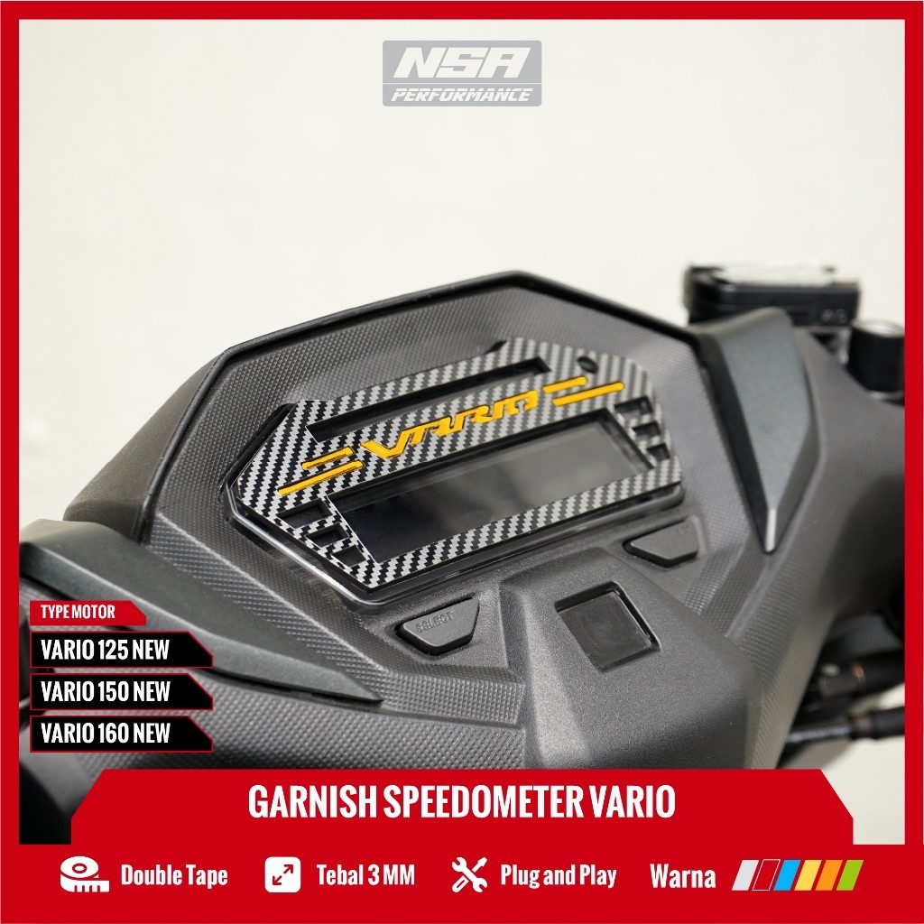 NSA COVER SPEEDOMETER VARIO 125 150 160 GARNISH SPEEDOMETER VARIO 125 ...