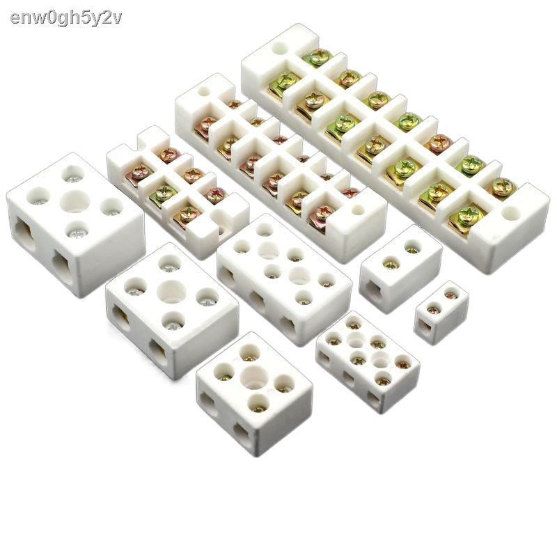 50a high temperature resistant insulated ceramic terminal row 4 ...