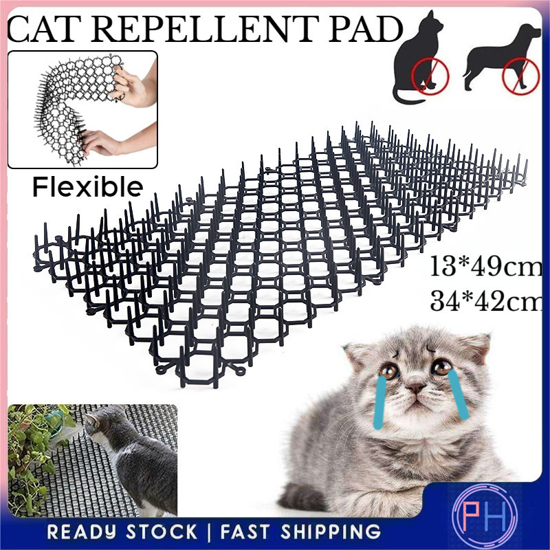 Cat Scat Mat Anti-Cat and Pest Plastic Prickle Strip Cat Repellent Pad ...