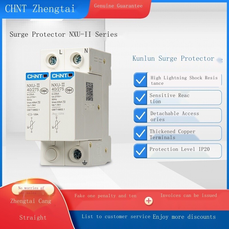 Chint surge protector power surge protector 2P surge surge protector ...