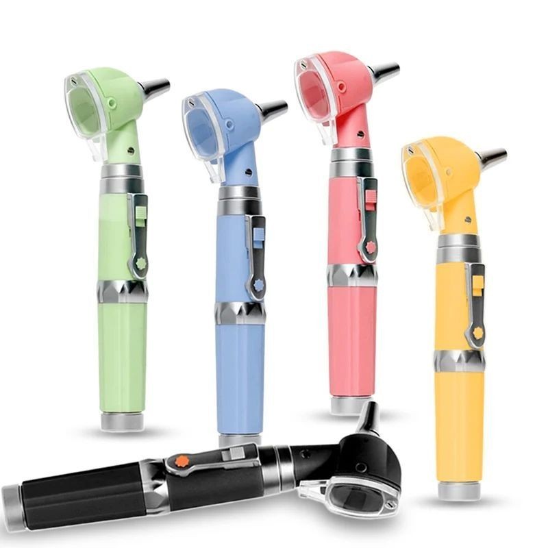 Professional Fiber Optical LED Otoscopio ENT Diagnostic Borescope ...