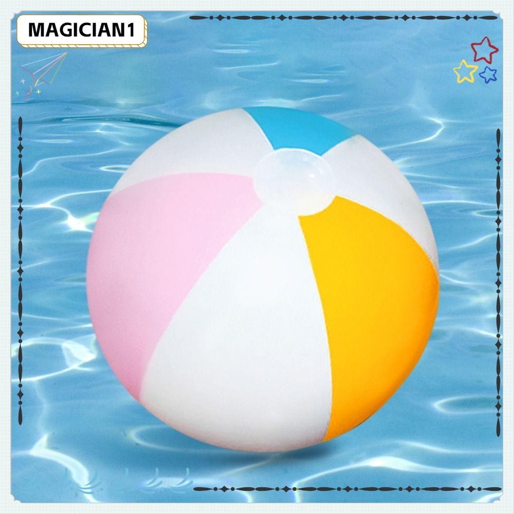 MAGICIAN1 Inflatable Beach Ball, Big 40cm Rainbow Beach Ball, Fun Party ...