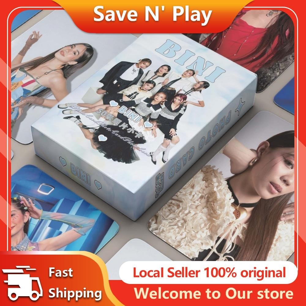 50Pcs BINI Talaarawan lomo card photocards Aiah Colet Maloi Gwen Stacey ...