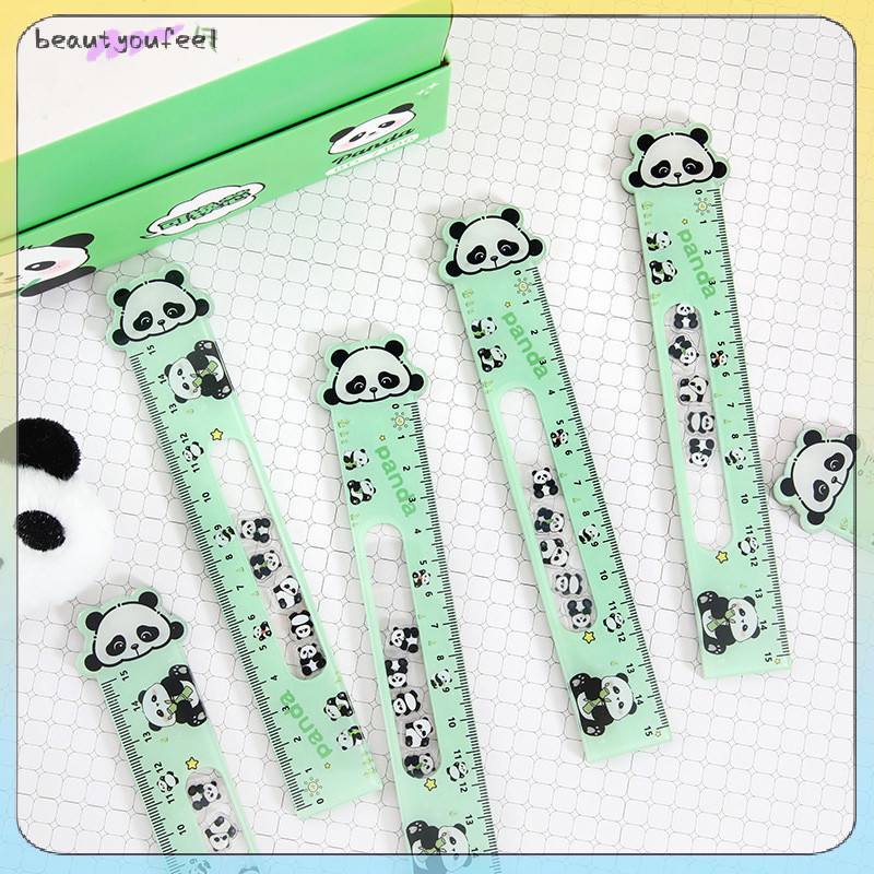 Beautyoufeel 1Pcs Kawaii Sanrio Acrylic Ruler Cartoon Hello Kitty ...