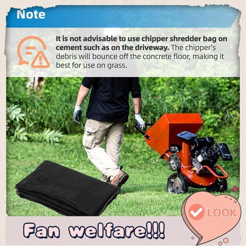 Wood Chipper Bag Leaf Shredder Universal Bag for Troy Bilt Chipper ...