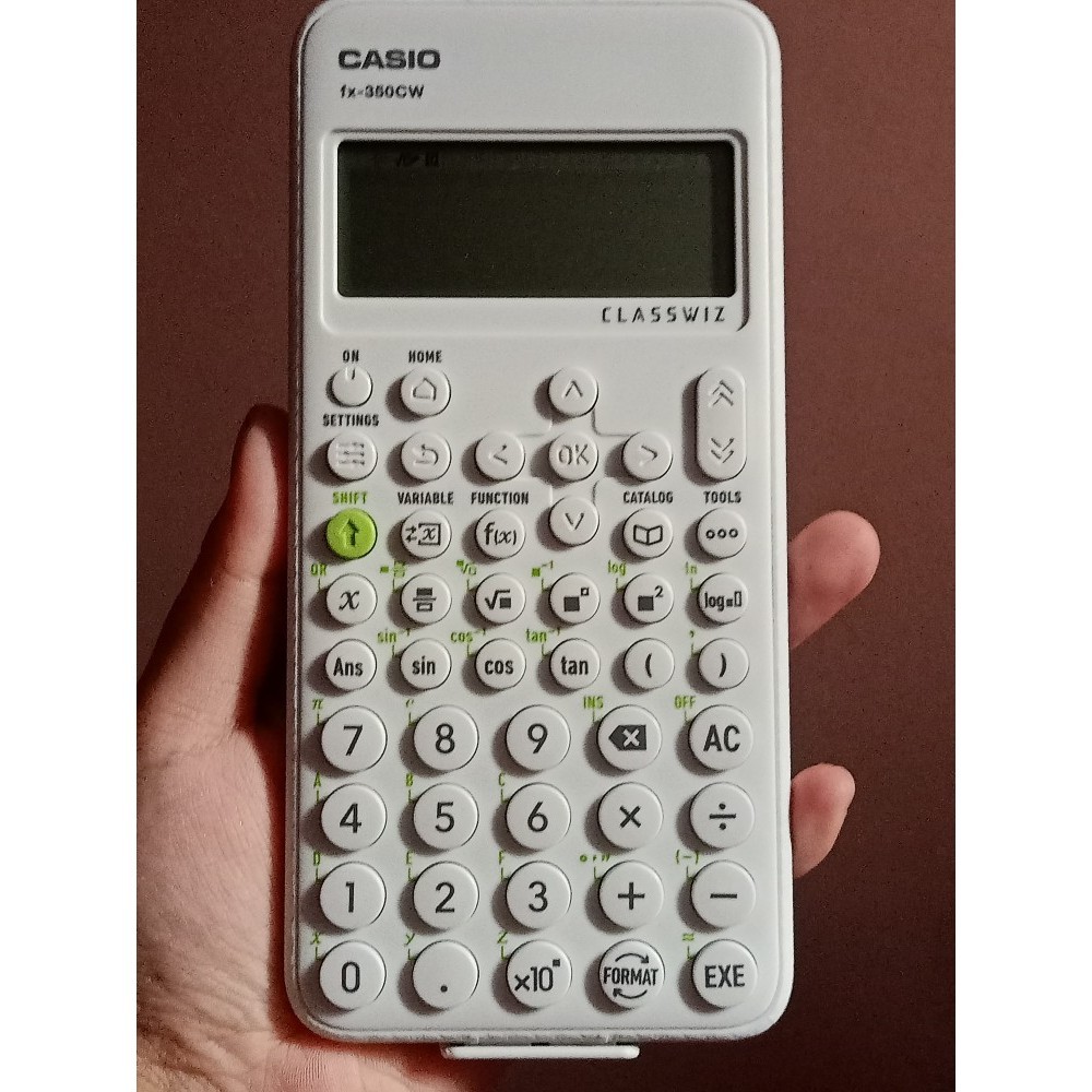 Casio FX-350CW Standard Scientific Calculator | CLASSWIZ | Math ...