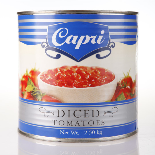 Capri DICED Canned Tomatoes 2,500g | Shopee Philippines