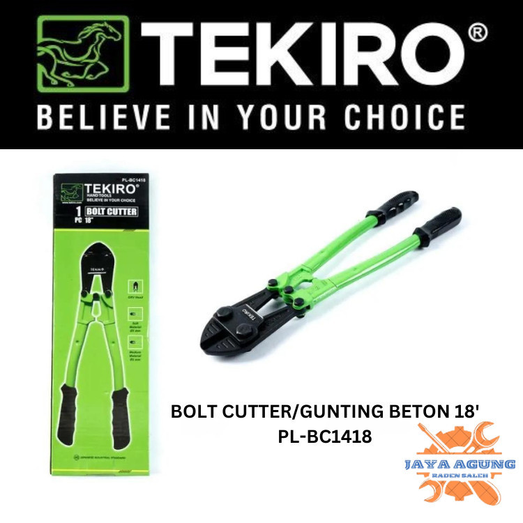 Tekiro BOLT CUTTER/18" Concrete Scissors PL-BC1418 | Shopee Philippines