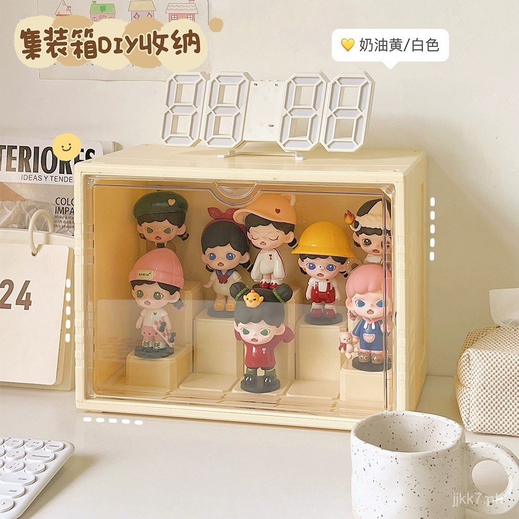 Hand-Made Display Cabinet Blind Box Storage Display Stand Large ...