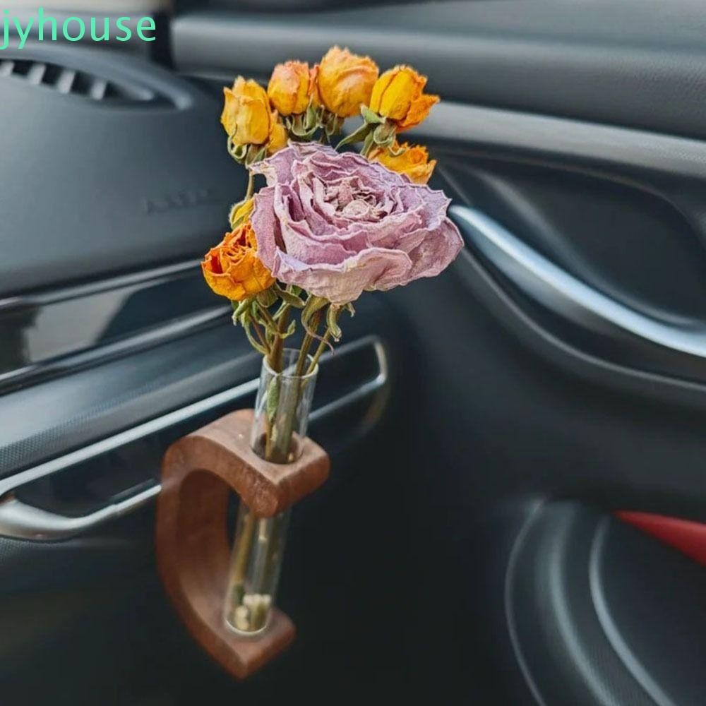 JYHOUSE Car Flower Vase Clip, Mini Unique DIY Flower Holder, Air Outlet ...