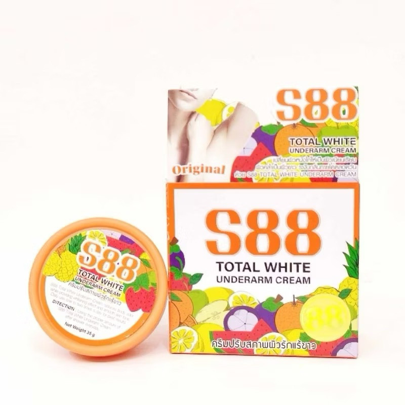 JZPP S88 Total White Underarm Cream Original Made in Thailand | Shopee ...