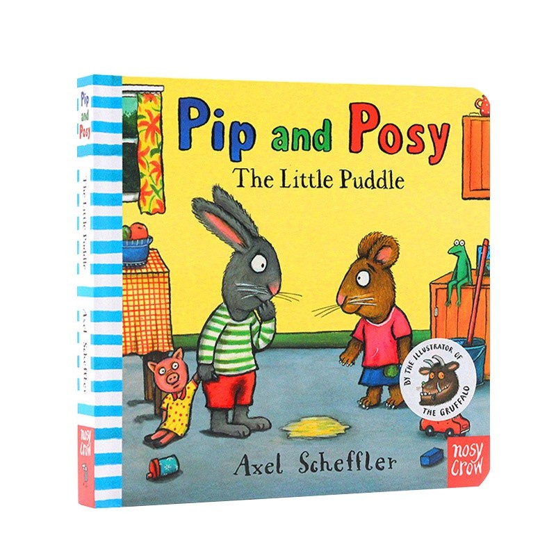 English original picture book Pip and Posy: The Little Puddle Posey and ...