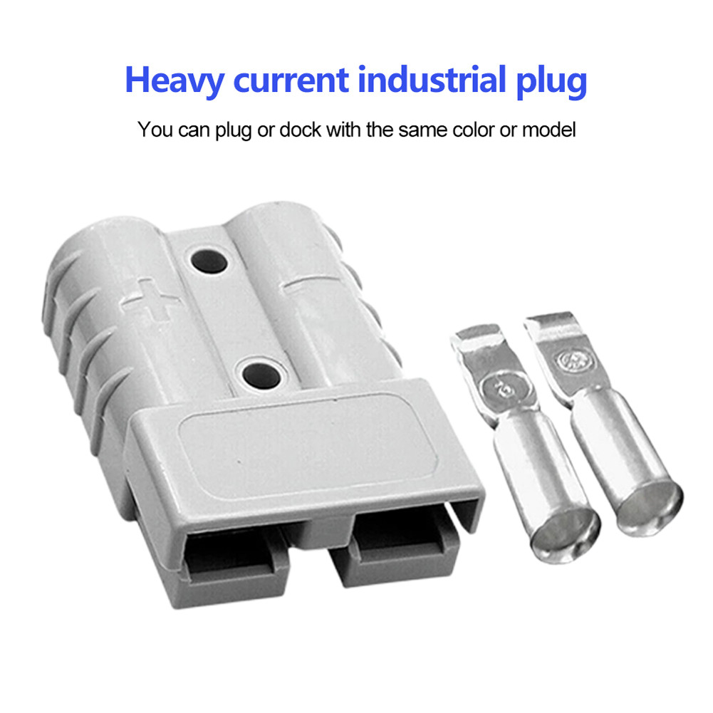 50A Anderson Style Plug 12-24V DC Anderson Plug Connector Automobile ...