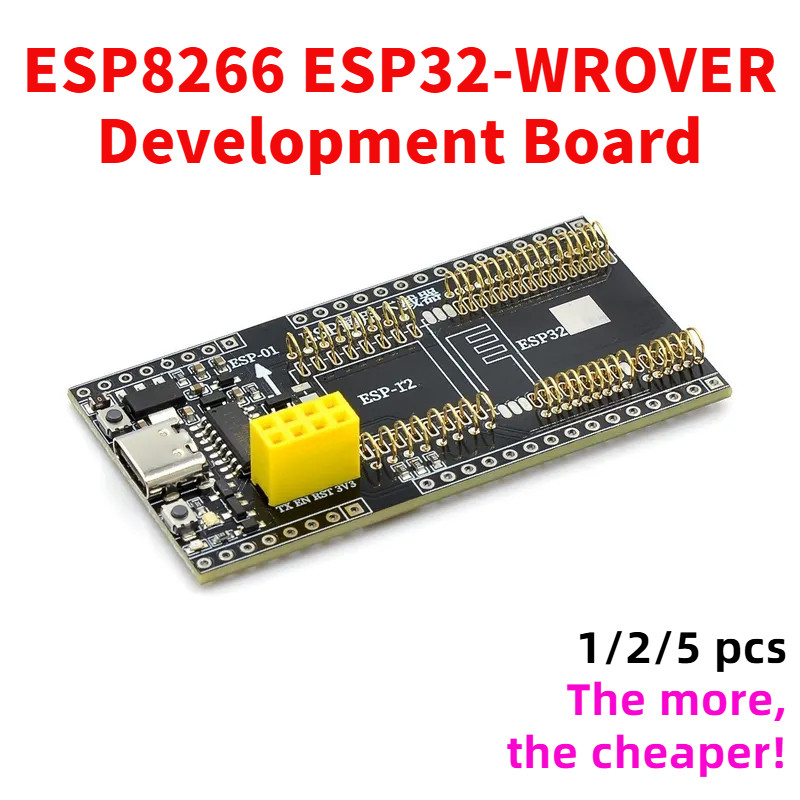 125pcs Esp8266 Esp32 Wrover Development Board Test Programmer Socket Downloader For Esp 01