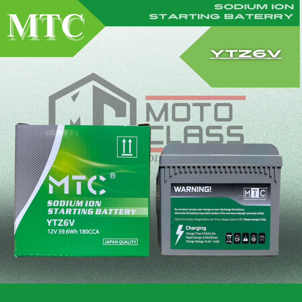 MTC BATTERY YTZ6V,12N6.5L, 12N5L | Shopee Philippines